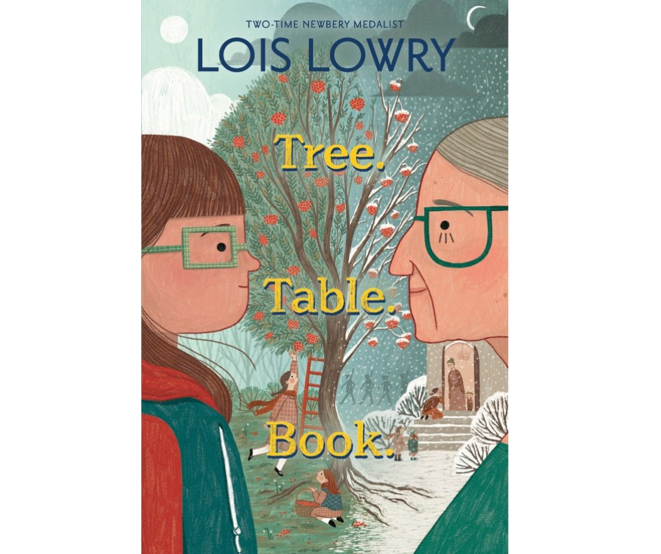 Tree. Table. Book. - Lois Lowry | Card Carrying Books and Gifts